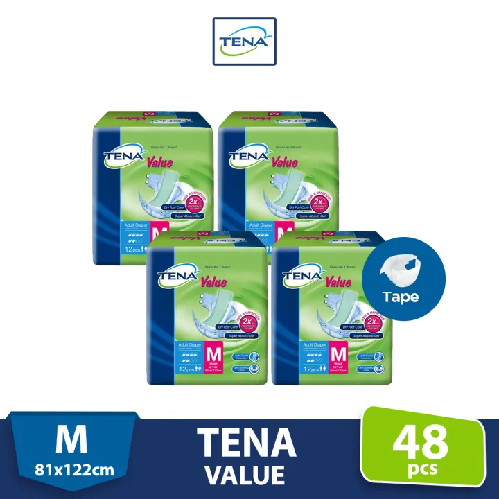 Tena Value Medium 48pcs | Lazada PH