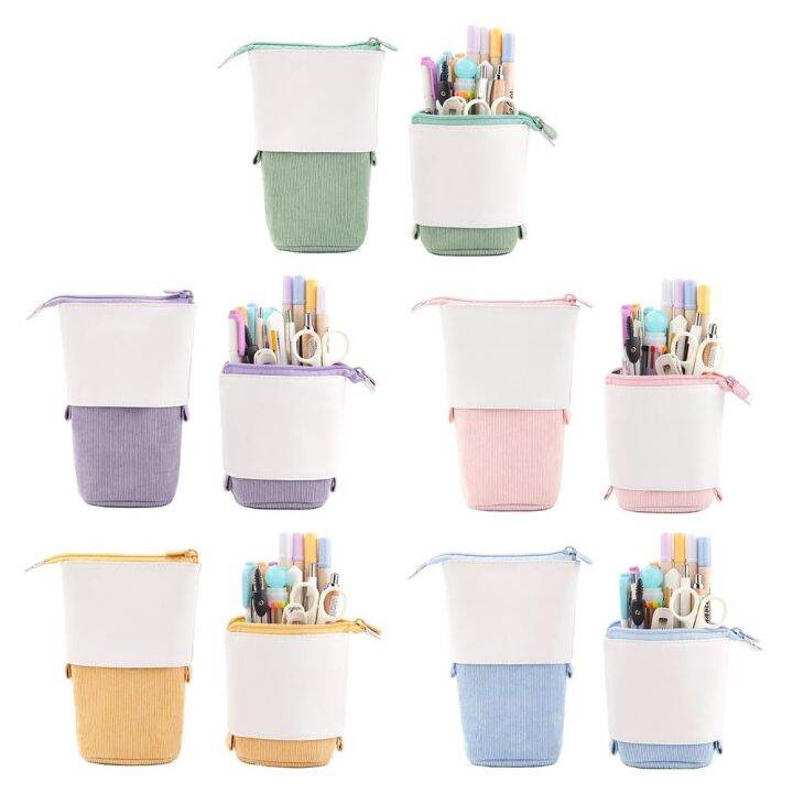 [KUT Department Store] ที่ใส่ดินสอแบบยืดไสลด์เคสเครื่องเขียน Pu Stand ...