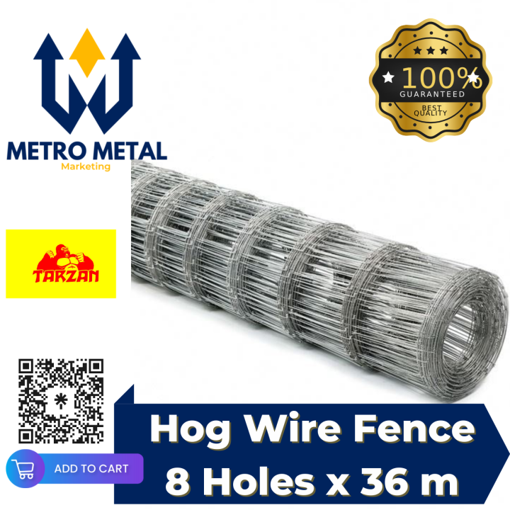 8 Holes Field Wire Hog Mesh 40 yard Rolls 39" Height | Lazada PH