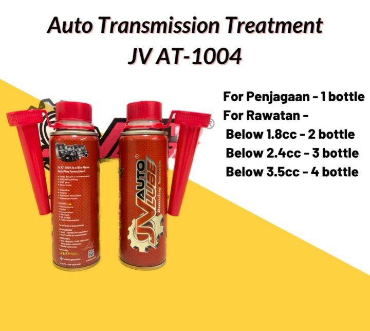 JV Auto Lube Auto Transmission Treatment gearbox treatment atf dsg cvt treatment JV AT-1004 | Lazada