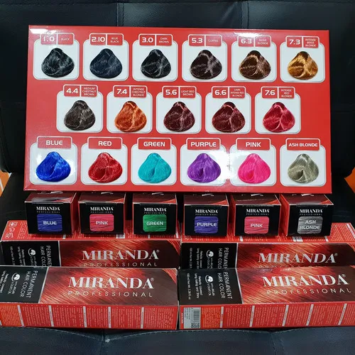 MIRANDA Semir Pewarna Rambut Professional 100ml - Pewarna Rambut ...