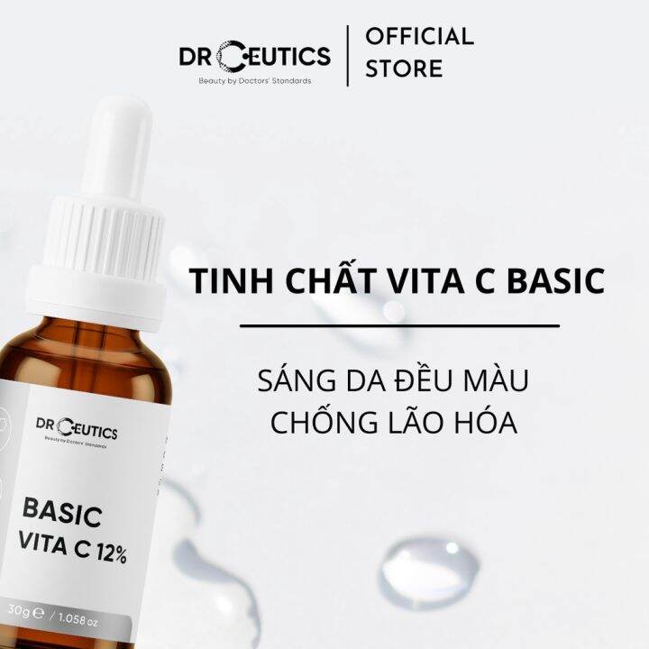 VitaC Vitamin C 12% Basic Tinh Chất DrCeutics Làm Sáng Đều Màu Da Chống Lão Hoá Da 30gram Dr ...