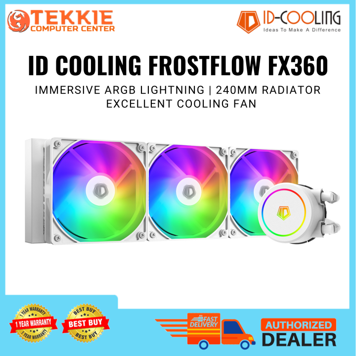 BRANDNEW ID COOLING FROSTFLOW FX360 ARGB | Lazada PH
