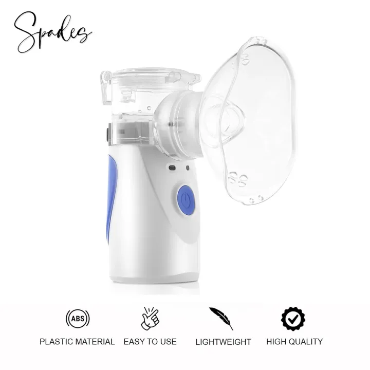 Portable Ultrasonic Mesh Nebulizer Humidifier Silent Atomizer Adult and ...