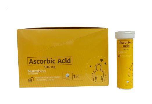 NUTRABLISS WS Ascorbic Acid 1000mg x 10 Effervescent Tablets | Lazada PH