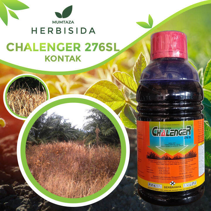 Herbisida CHALENGER 276SL 500ml kandungan sama seperti gramoxone | Lazada Indonesia
