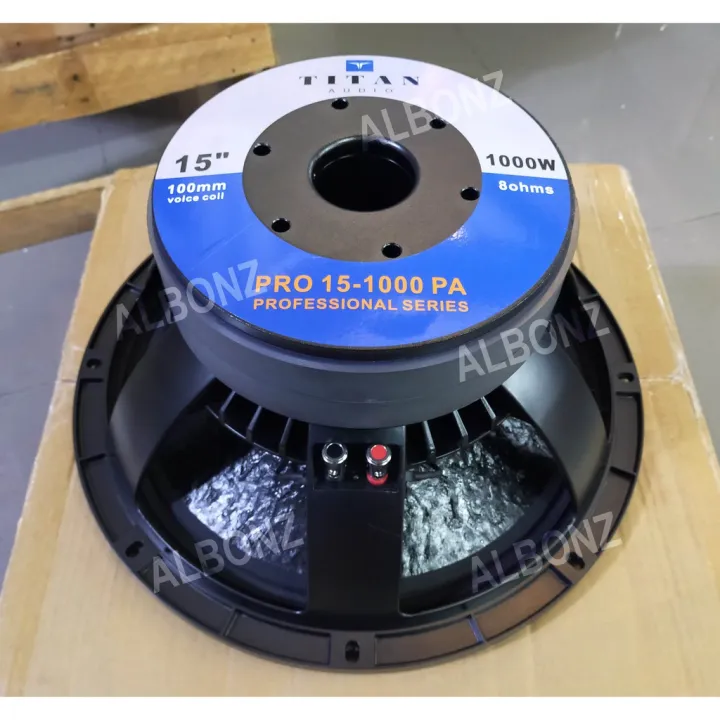 Titan Audio Pro 15-1000 PA 1000Watts Dual Magnet Woofer Speaker | Lazada PH