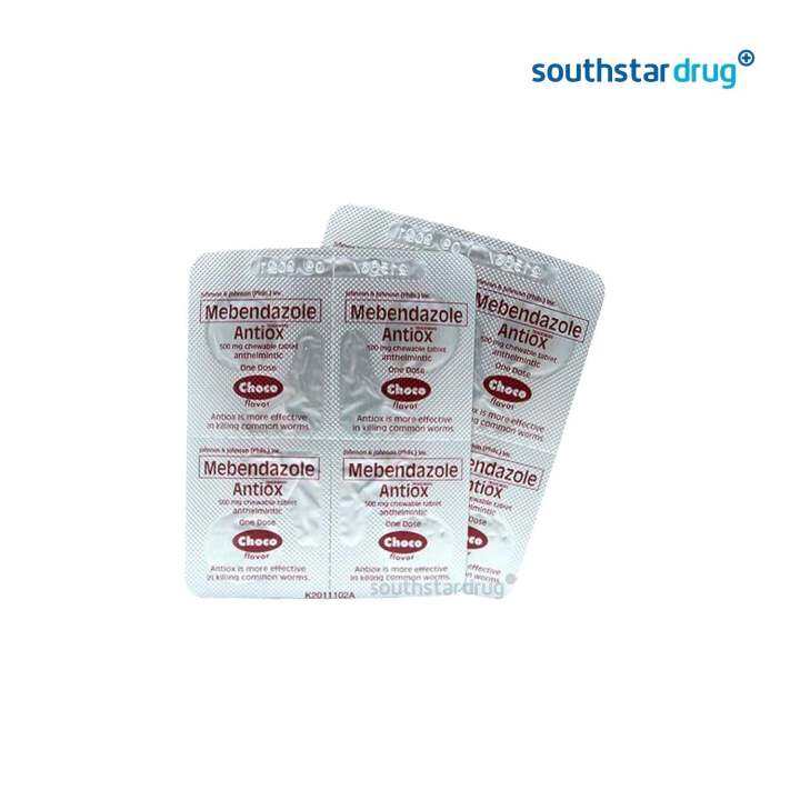 Antiox Choco Flavor 500 mg Tablet 10s | Lazada PH