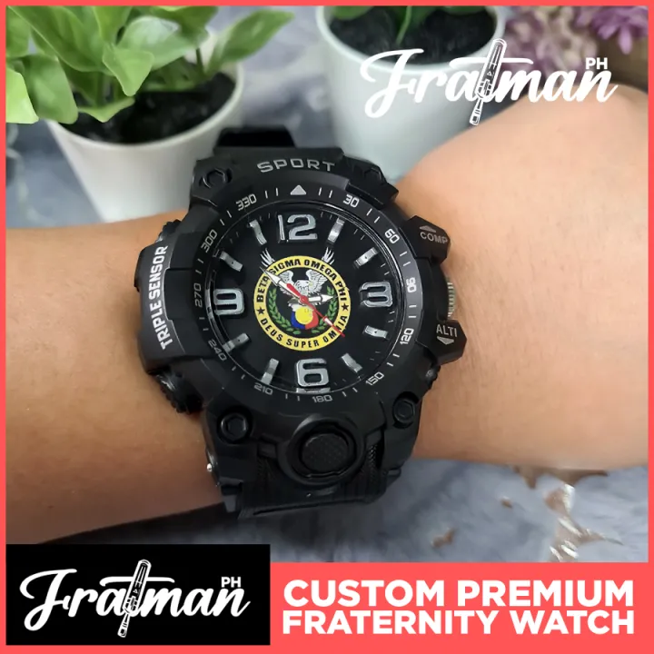 FRATMANPH Beta Sigma Ome.ga Phi Premium Exclusive Unisex Tactical ...