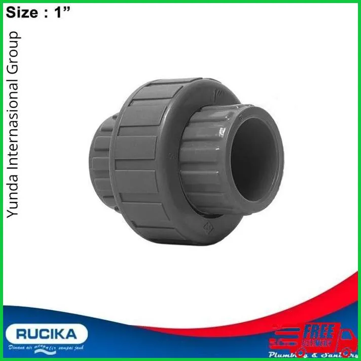 Water Mur Moor Polos 1" Union Socket Aw 1 Inch Pvc Rucika Dijamin Puas ...