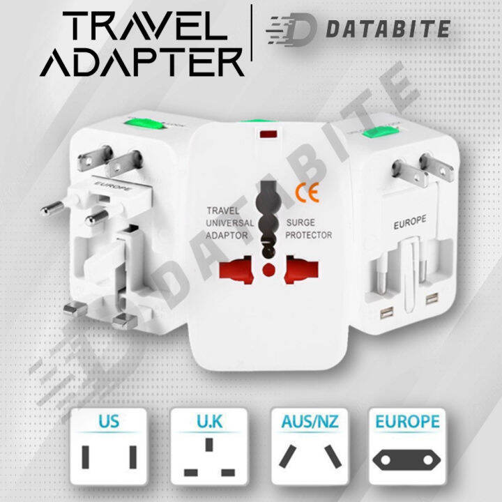 Universal Travel USB Conversion Socket Travel Adapter All-in-one International World Travel AC ...