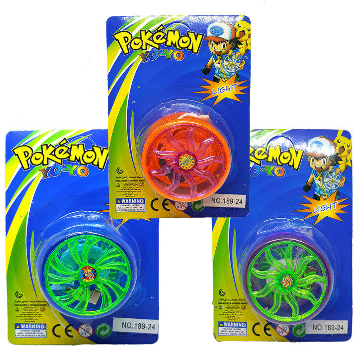 Pokemon Yoyo LED flashing yo-yo cross-border children yo-yo for Kids ...
