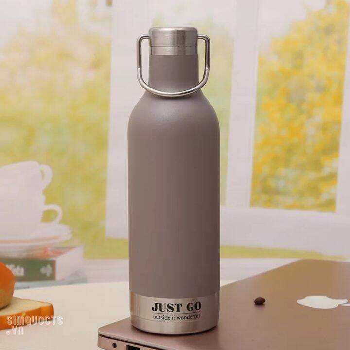 Bình Giữ Nhiệt Just Go Chính Hãng Tyeso Có Quai Xách Dung Tích 473ml | Lazada.vn