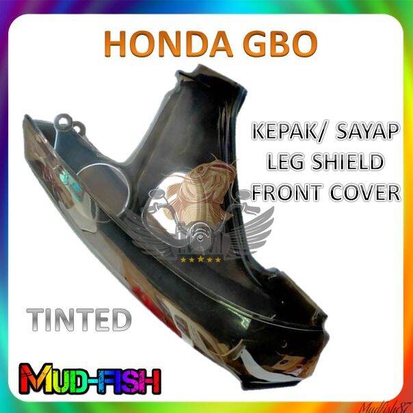 KEPAK HONDA GBO, C70 FRONT COVER, LEG SHIELD (TINTED) | Lazada