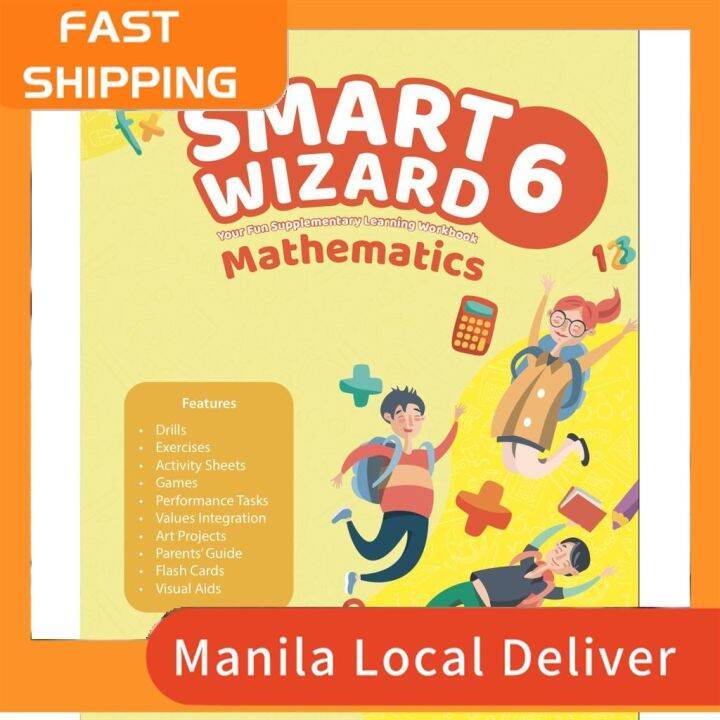 ERTGR Smart Wizard Math Grade 6 Quarter 1 | Lazada PH