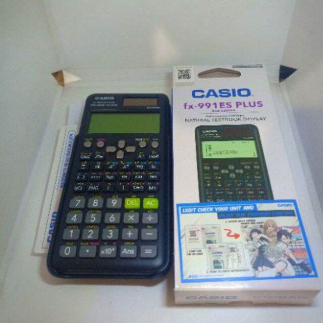Casio Scientific Calculator fx-991E PLUS fx991es fx 991es 2nd Edition ...