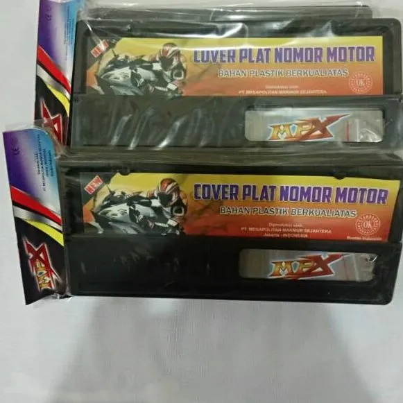 Bingkai Plat Nomor Motor Cover Rumah Pelindung Dudukan Tempat Penutup ...