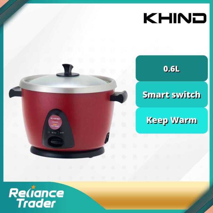 KHIND 0.6L ANSHIN RICE COOKER RC106M | Lazada