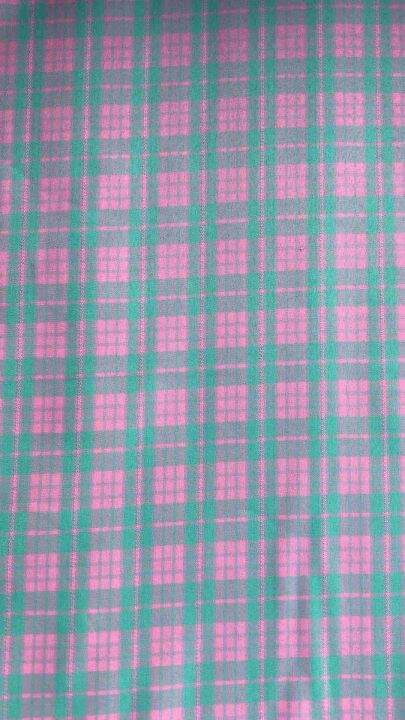 Pinklawan Checkered Fabric Textile Cloth Tela 60” width sold per Yard ...