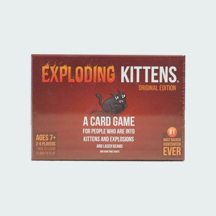 Play Game👉 Exploding / Imploding / Streaking kittens Board game - บอร์ดเกมแมวระเบิด | Lazada.co.th