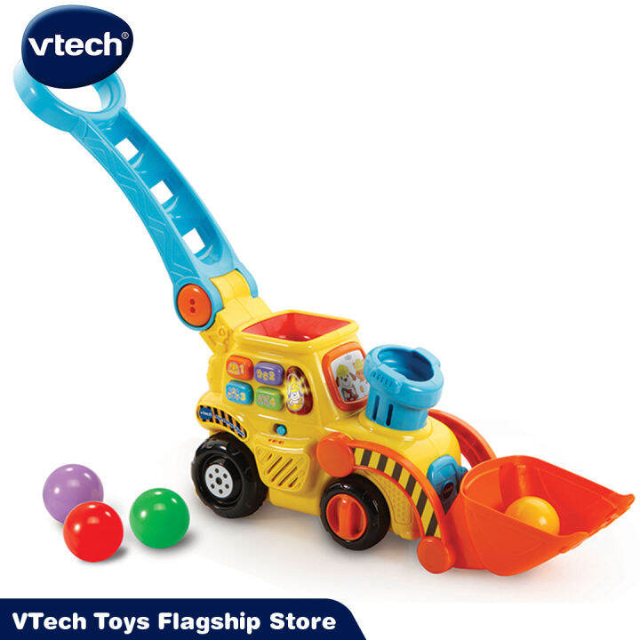 Vtech Pop & Drop Digger Baby Toddler Toy, Pop & Drop Bulldozer Baby Toy ...