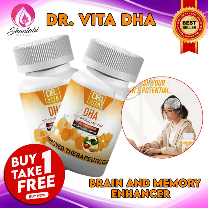 BUY 1 TAKE 1! Dr. Vita DHA with Ginkgo and Zinc (Elderly), Dr. Vita DHA ...