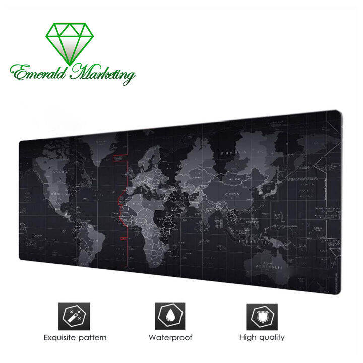 World Map Speed Game Mouse Pad Mat Laptop Gaming Mouse Pad 900x400mm ...