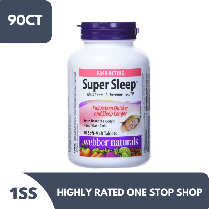 Webber Naturals Super Sleep 90CT | Lazada PH