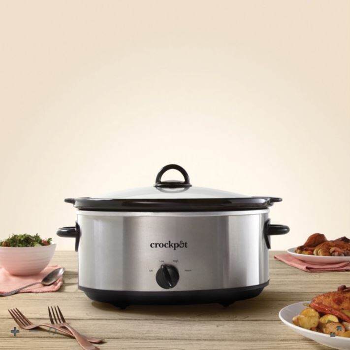 AUTHENTIC Crock-Pot 7-Quart Smart-Pot Slow Cooker - Brushed Stainless ...