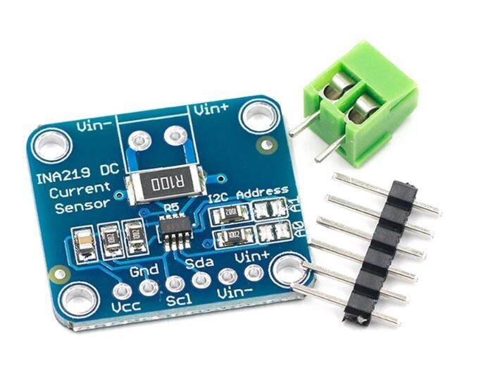 INA219 I2C DC Current Sensor Voltage Test Module Breakout for arduino ...