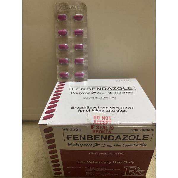 PAKYAW (FENBENDAZOLE) sold by 10 tablets | Lazada PH