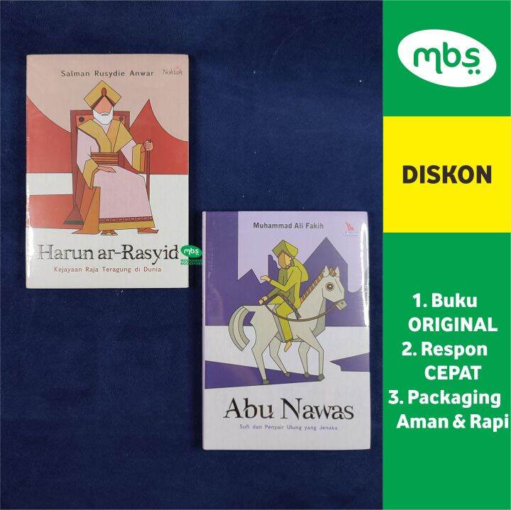 PAKET BUKU HARUN AR-RASYID RAJA AGUNG & ABU NAWAS SUFI DAN PENYAIR ...