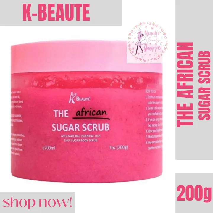 THE AFRICAN SUGAR SCRUB 200g by K-Beaute | Lazada PH
