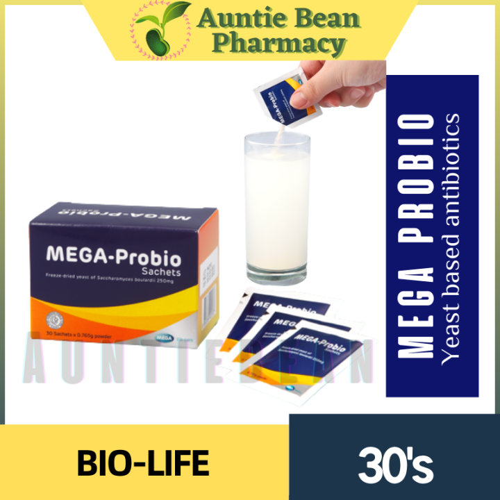 Bio-Life MEGA Probio Sachets [ 30 Sachet ] exp:03/2023 | Lazada