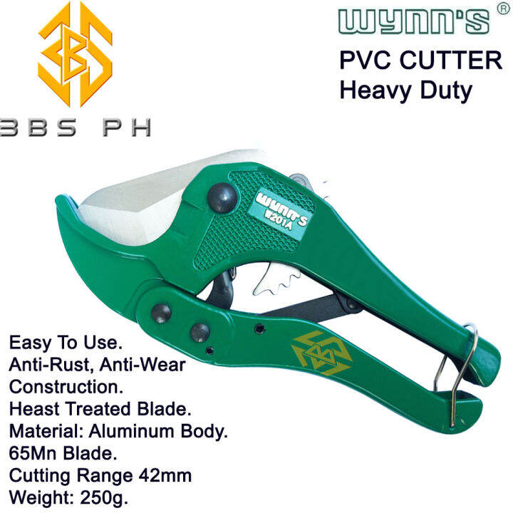 Wynn's PVC PPR Cutter Heavy Duty High Quality 42mm I 3BS PH | Lazada PH