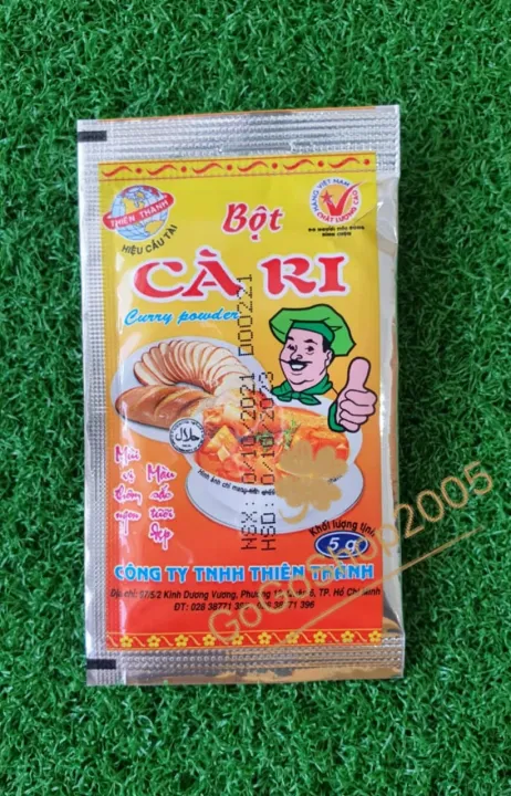 [ Halal ] Bot Cari / Curry Flour ( 5 g ) [ Vietnam ] | Lazada