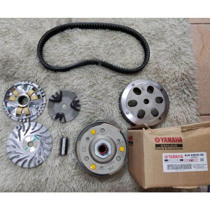 YAMAHA EGO AVANTIZ EGO SOLARIZ FRONT PULLEY REAR PULLEY +TIMING BELT ...