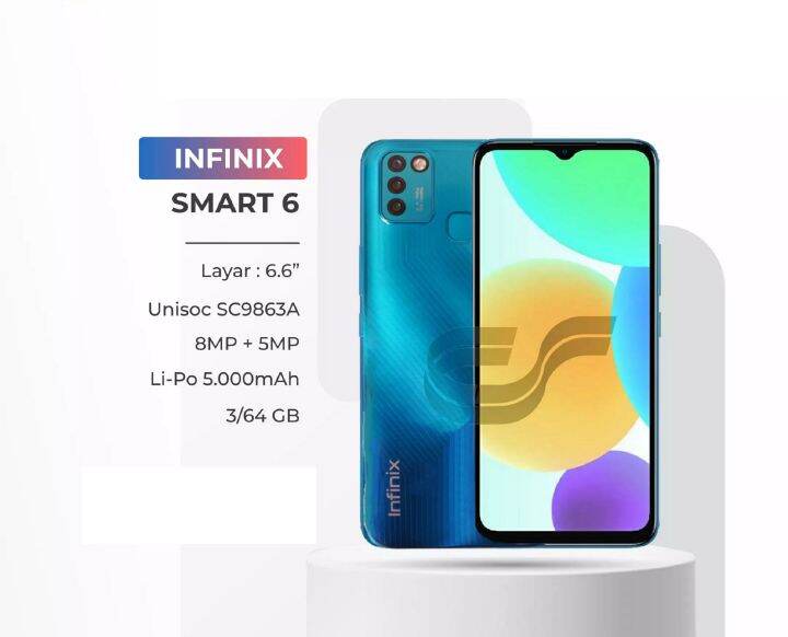 Infinix Smart 6 Ram 3 Rom 64GB | Lazada Indonesia