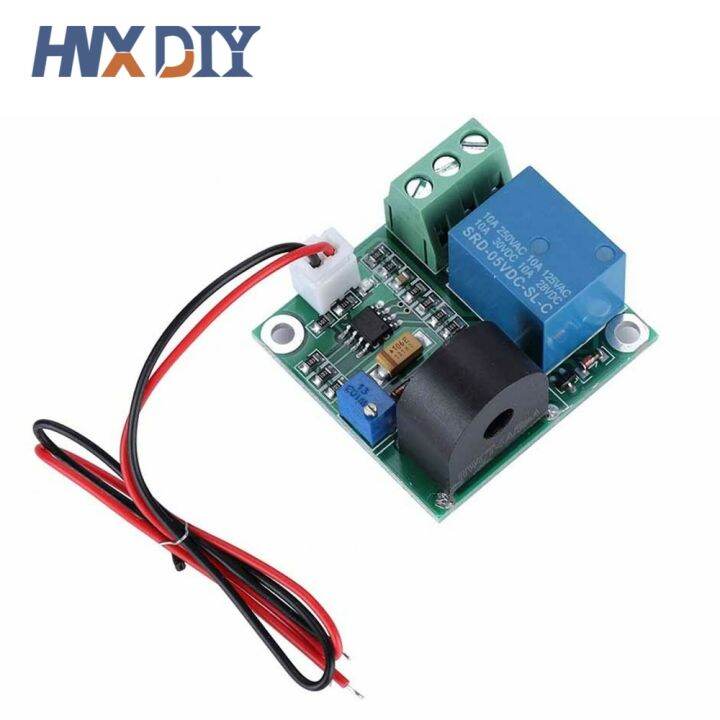 ♈ 5V 12V 24V Relay Protection Module AC Current Detection Sensor Module ...