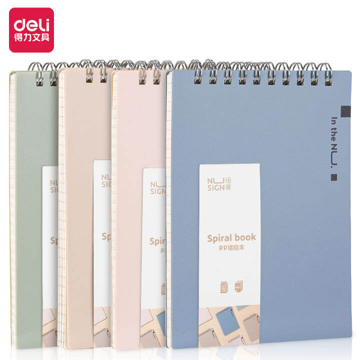Nusign Spiral Notebook / Buku Catatan Jilid Spiral Vertikal A6 60 ...