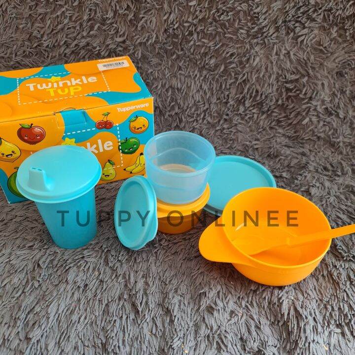 Twinkle Tup Tupperware Baby Meal Set Perlengkapan Makan Bayi Tupperware ...