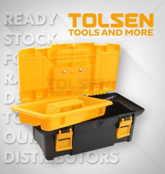 TOLSEN PLASTIC TOOL BOX #80190 | Lazada