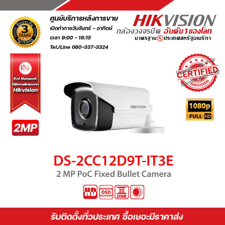 HIKVISION DS-2DE2C400SCG-E (2.8 / 3.6 / 6 mm) กล้องวงจรปิดระบบ IP 4 MP รับสมัครดีลเลอร์ทั่ว ...
