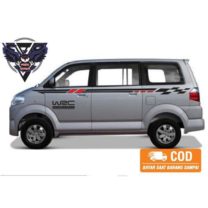 Stiker mobil Suzuki apv striping list mobil Suzuki apv grandmax ...