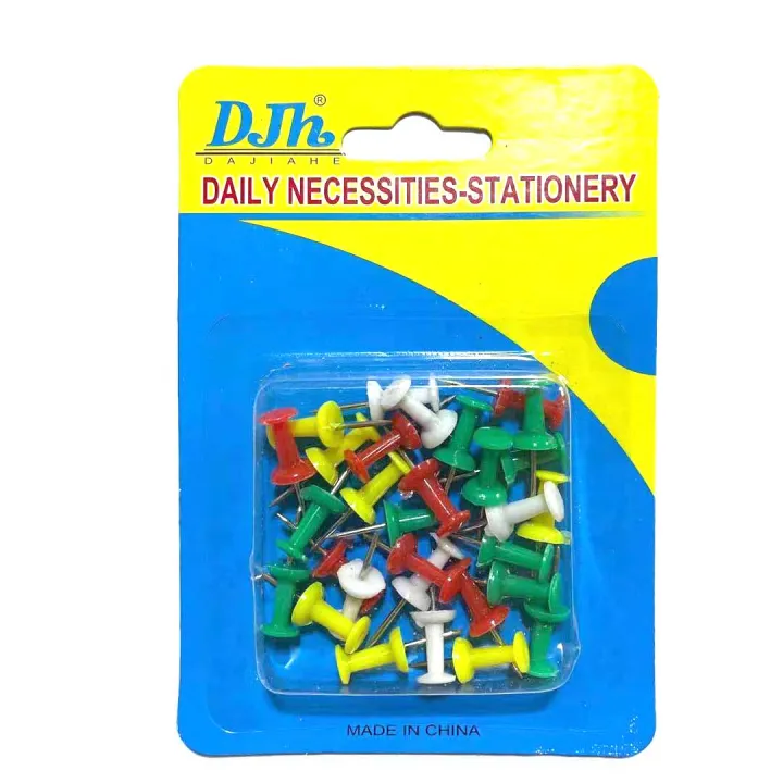 COLOR PUSH PINS for office supplies-W072 | Lazada PH