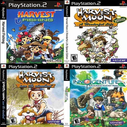 แผ่นเกมส์ ps2 Harvest Moon - A Wonderful Life - Special Edition ...