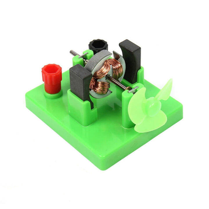 DIY DC Electrical Motor Model Physics Optical Experiment Instrument ...