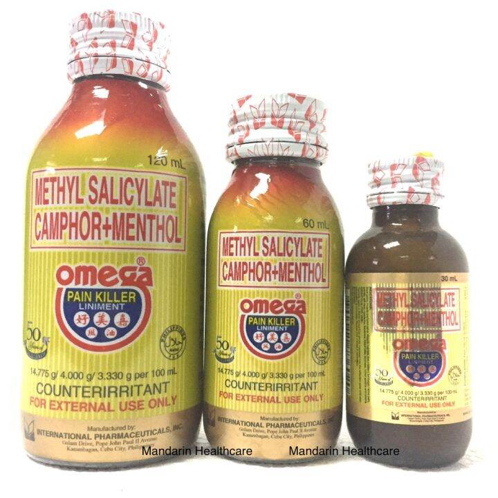 Omega Pain Killer Liniment - select the size | Lazada PH