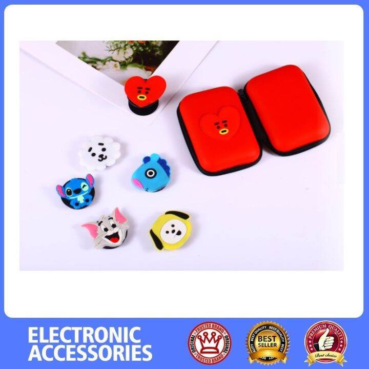 bt21 bts KPOP Headset Earphone Usb Cosmetic Coin Storage Organizer 3D ...