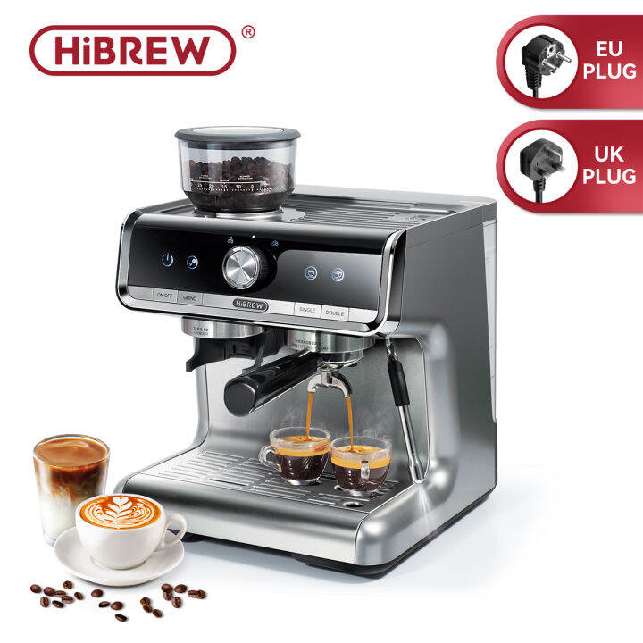 HiBREW Barista Pro 19Bar Bean to Espresso,Cafetera Commercial Level Coffee Machine with Full Kit ...